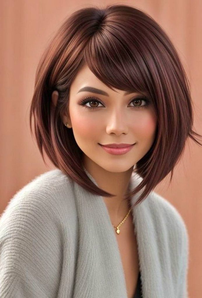 14 Slimming Hairstyles for Round Faces That Really Work