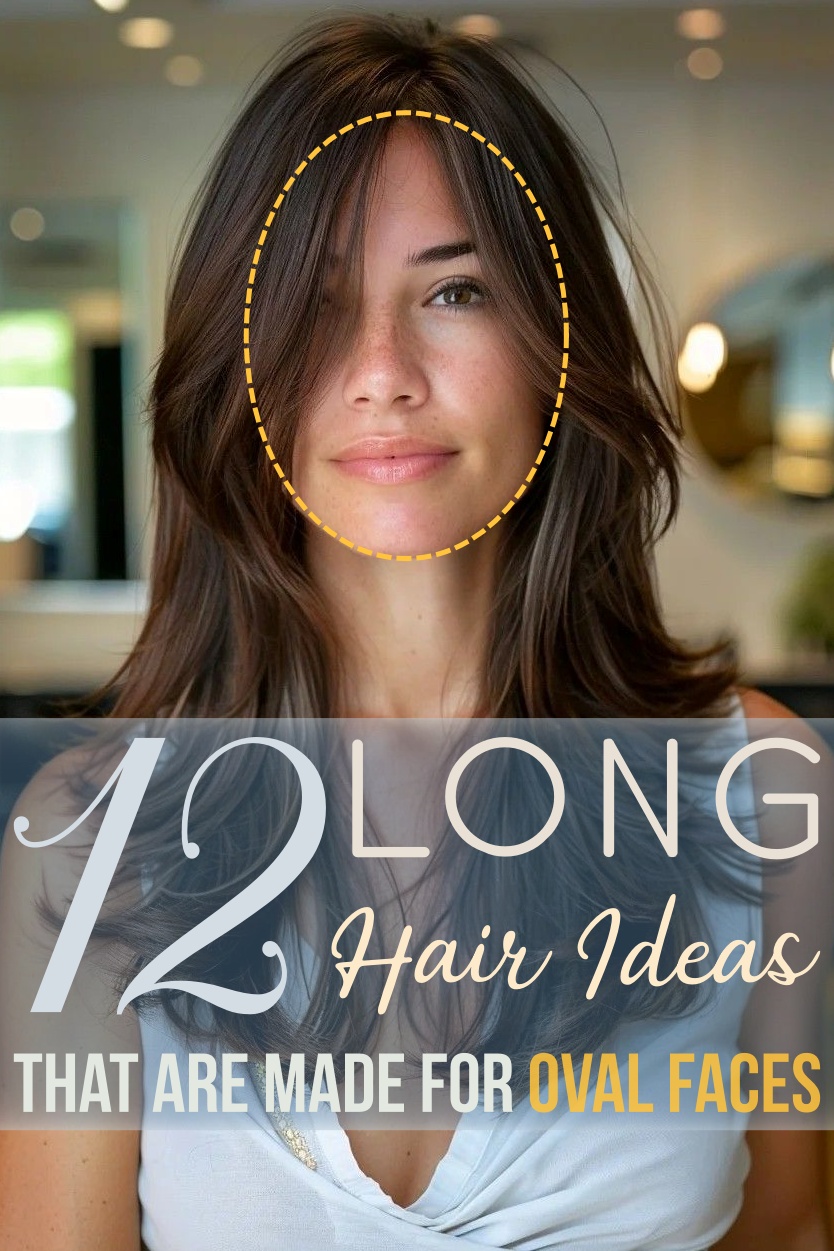 12 Long Hair Ideas That Are Made for Oval Faces