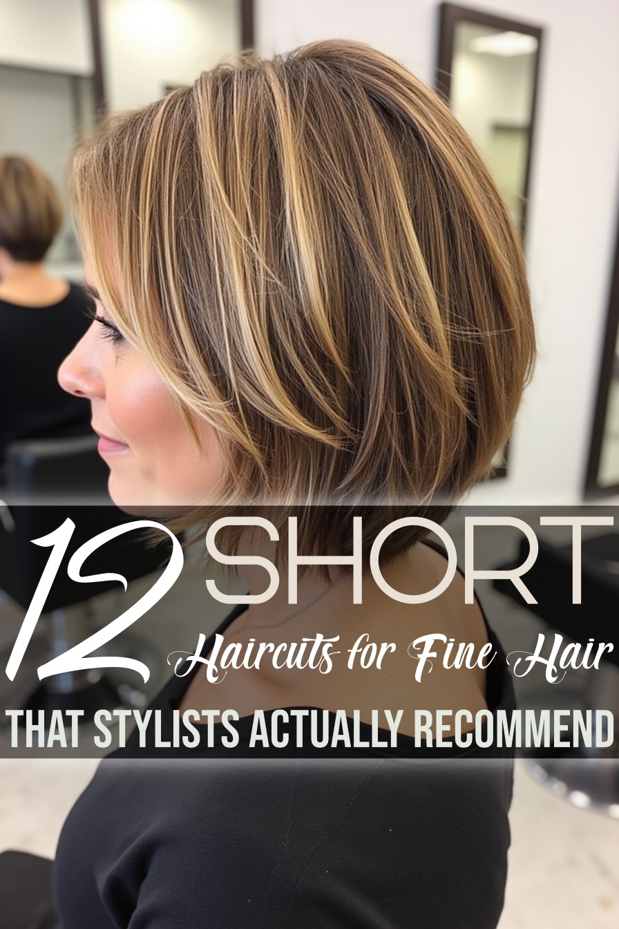 12 Short Haircuts for Fine Hair That Stylists Actually Recommend