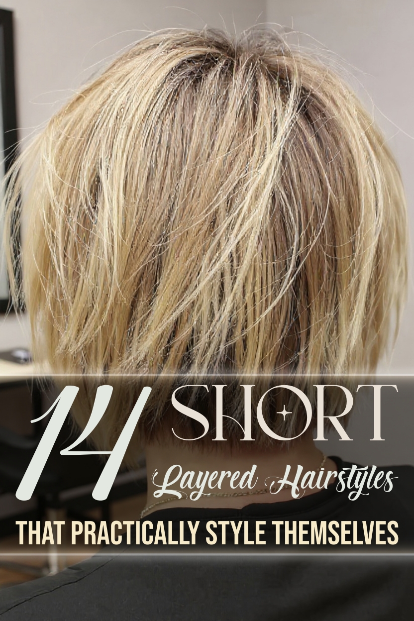 14 Short Layered Hairstyles That Practically Style Themselves
