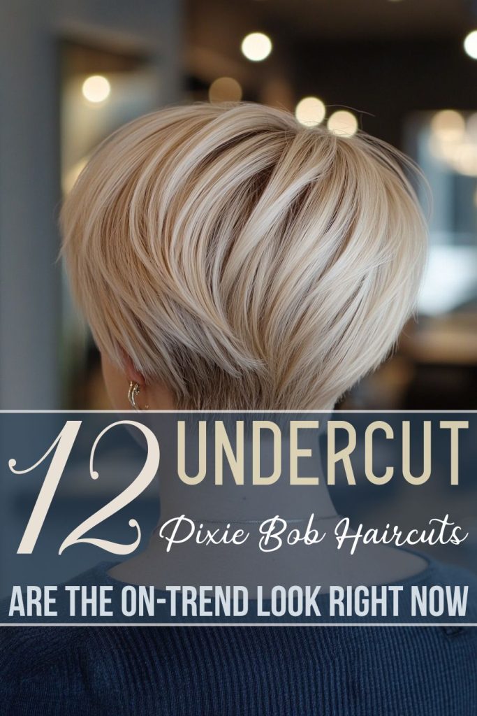 12 Undercut Pixie Bob Haircuts Are The On-Trend Look Right Now
