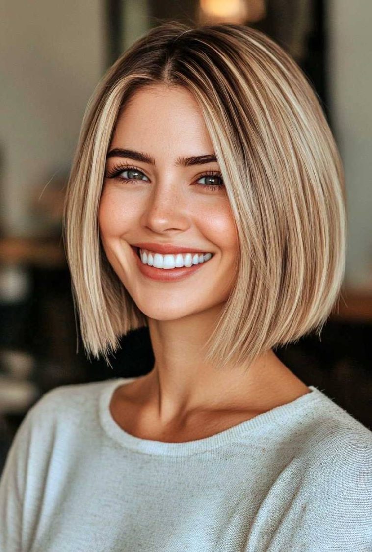 12 Fabulous Blunt Cut Bobs for Effortlessly Stylish Vibes