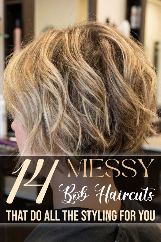 14 Messy Bob Haircuts That Do All the Styling for You